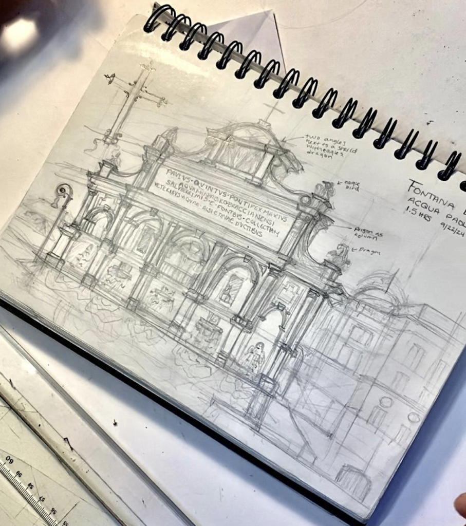 Arianna Davis and Experiential Learning in Rome - Pantheon Institute